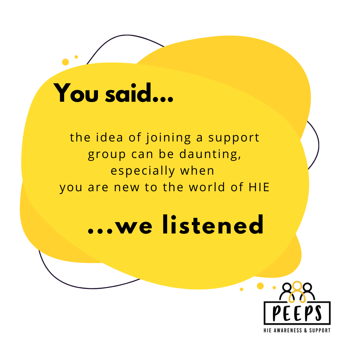 New peer support group | Peeps | HIE Awareness & Support