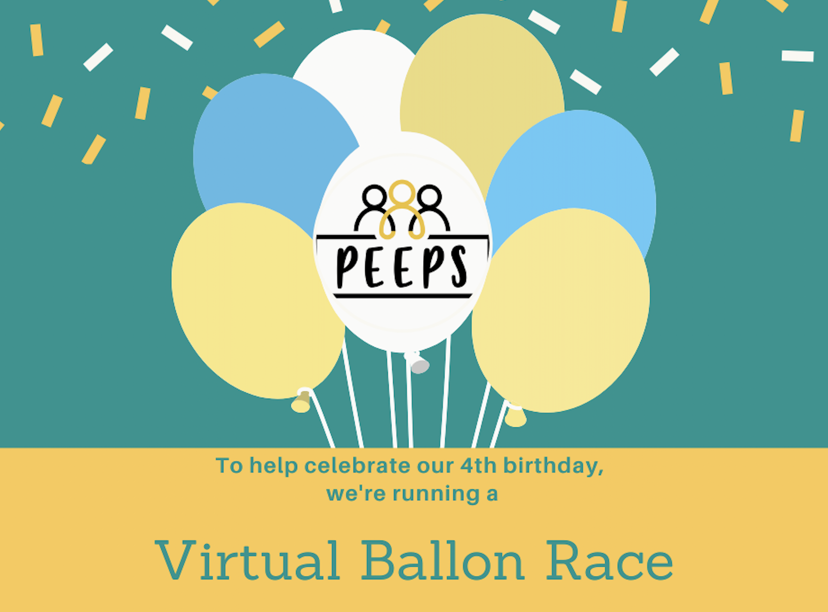 Up, up and away! | Peeps | HIE Awareness & Support