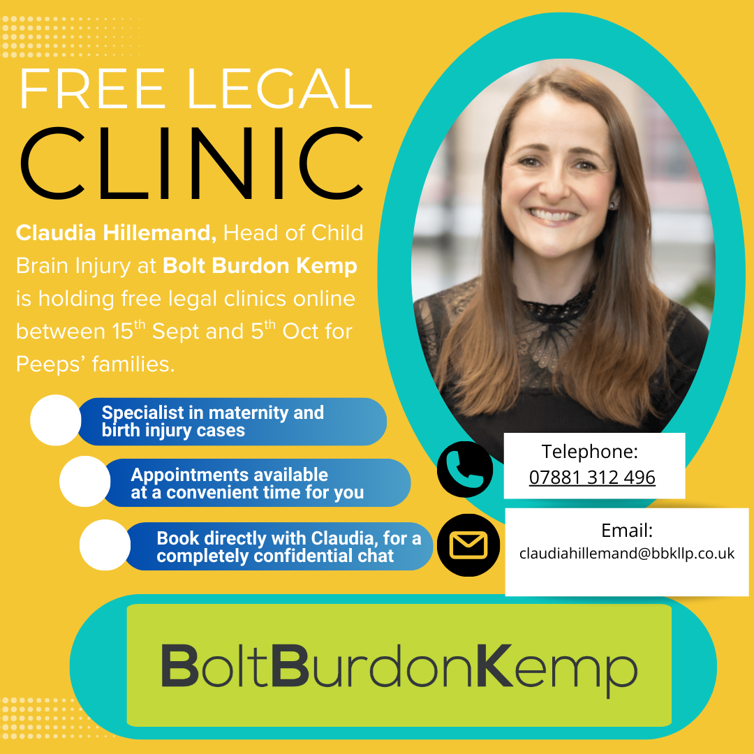 Free Legal Clinic for Peeps' families. | Peeps | HIE Awareness & Support